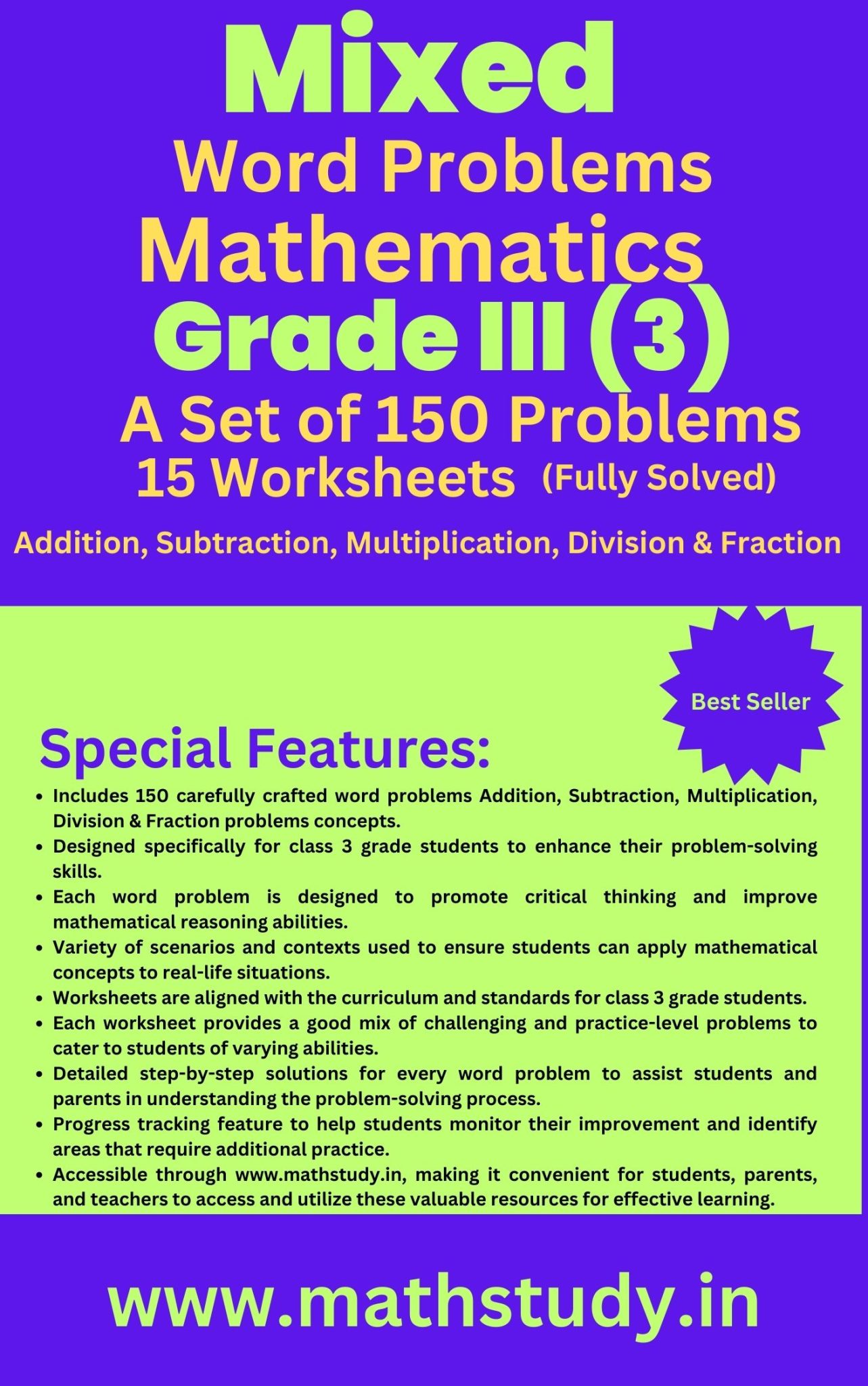 Mixed Word Problems For Grade 3 Best E books Mathematics Astrology