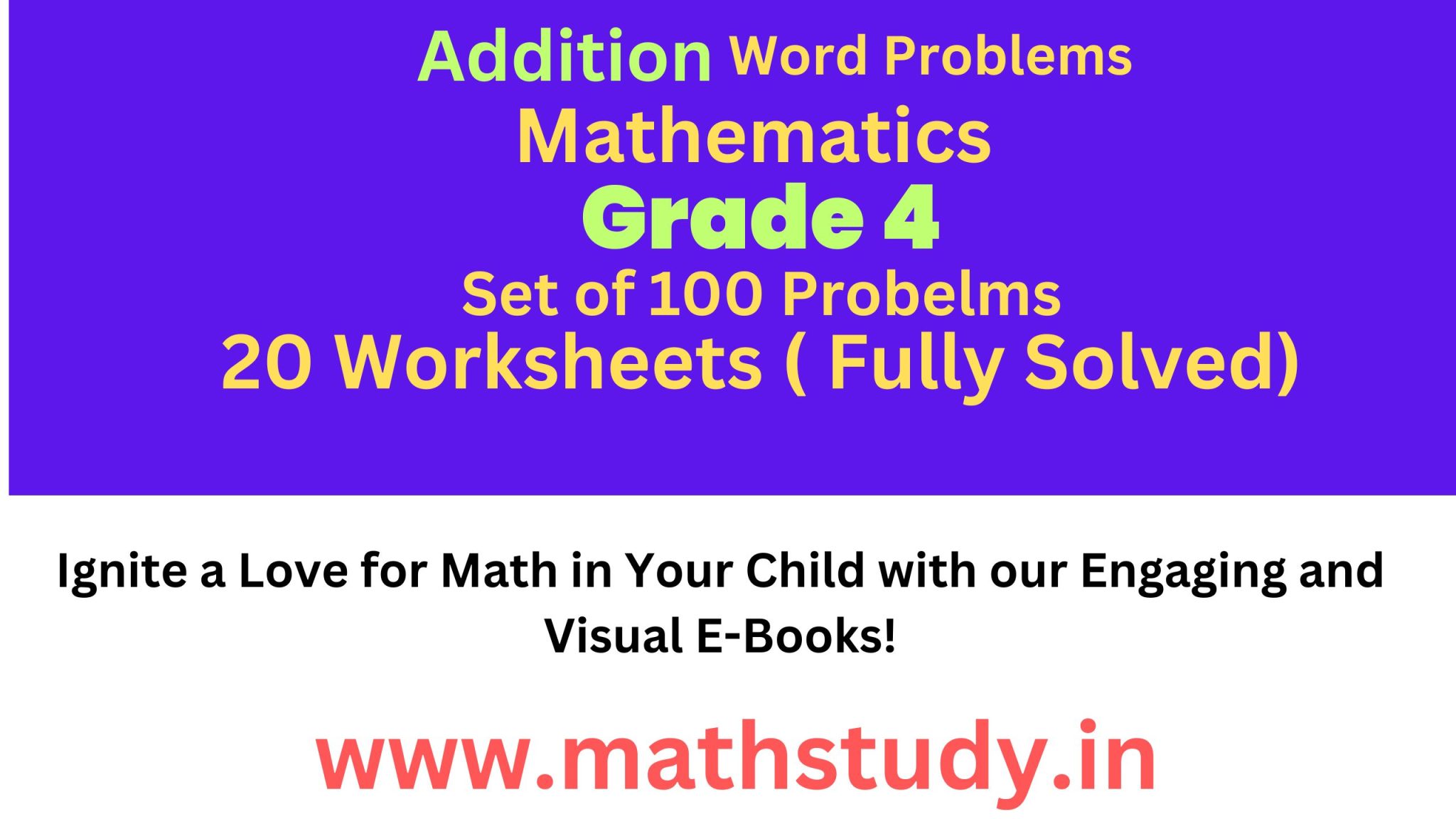 4th Class Word Problems - Best E-books, Mathematics, Astrology, Sample ...