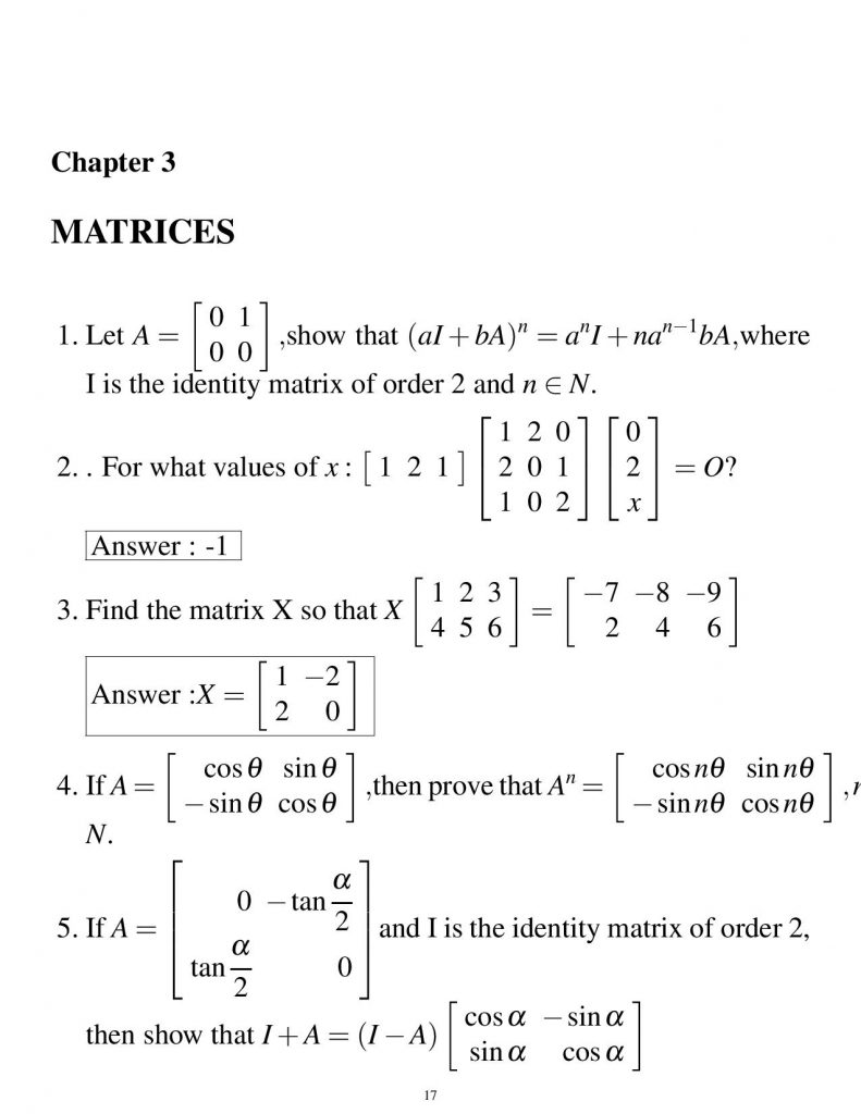 HOTS & IMPORTANT QUESTIONS MATHEMATICS CLASS 12 CBSE - Mathematics- E ... HOTS & IMPORTANT QUESTIONS MATHEMATICS CLASS 12 CBSE - Mathematics- E ...