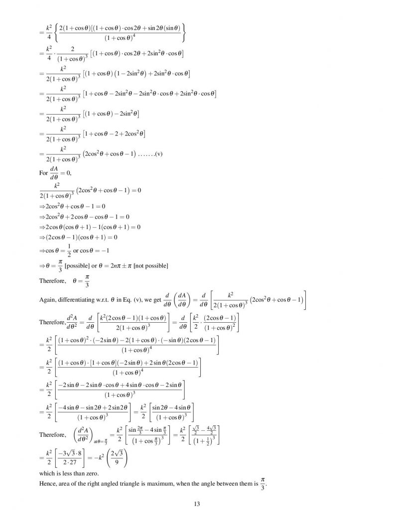 NCERT Exemplar Problems Solutions Mathematics Class 12th Best E books