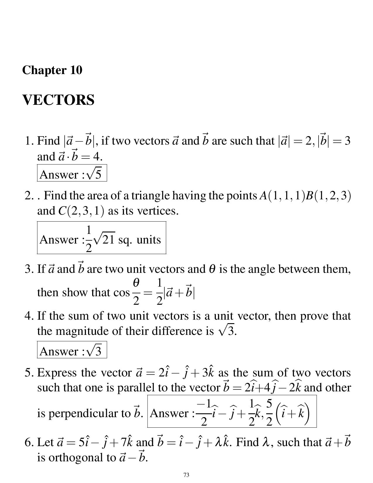 HOTS & IMPORTANT QUESTIONS MATHEMATICS CLASS 12 CBSE - Mathematics- E-books, Sample Papers ...