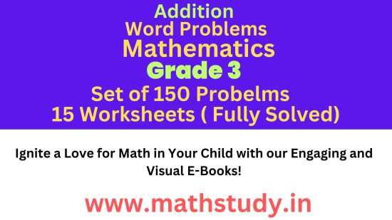 Addition Word Problems For Grade 3 - Best E-books, Mathematics, Sample ...