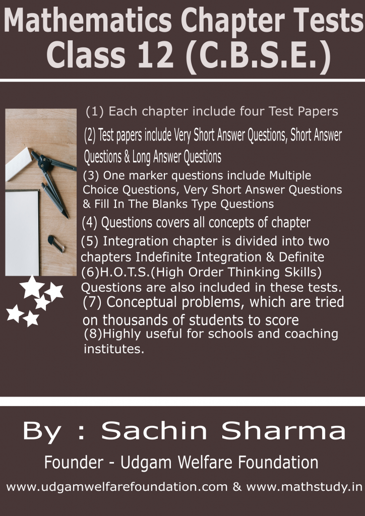 NCERT Exemplar Problems Solutions Mathematics Class 12th - Mathematics ...