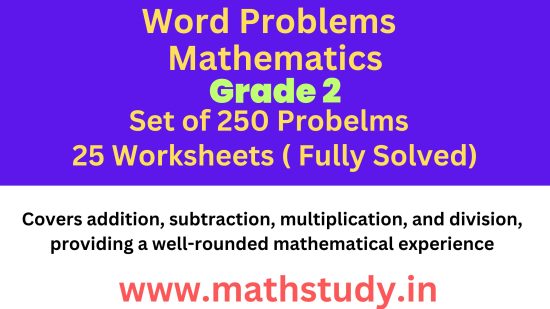 Mixed Word Problems For Grade 2 Worksheets - Best E-books, Mathematics ...