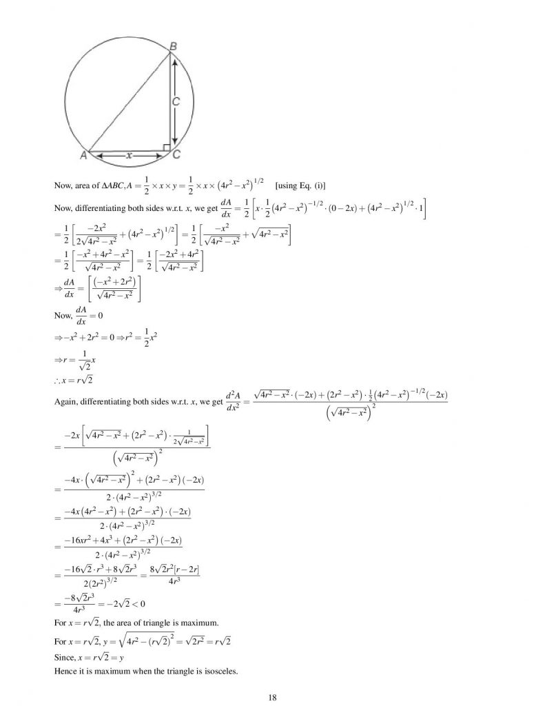 NCERT Exemplar Problems Solutions Mathematics Class 12th - Best E-books ...